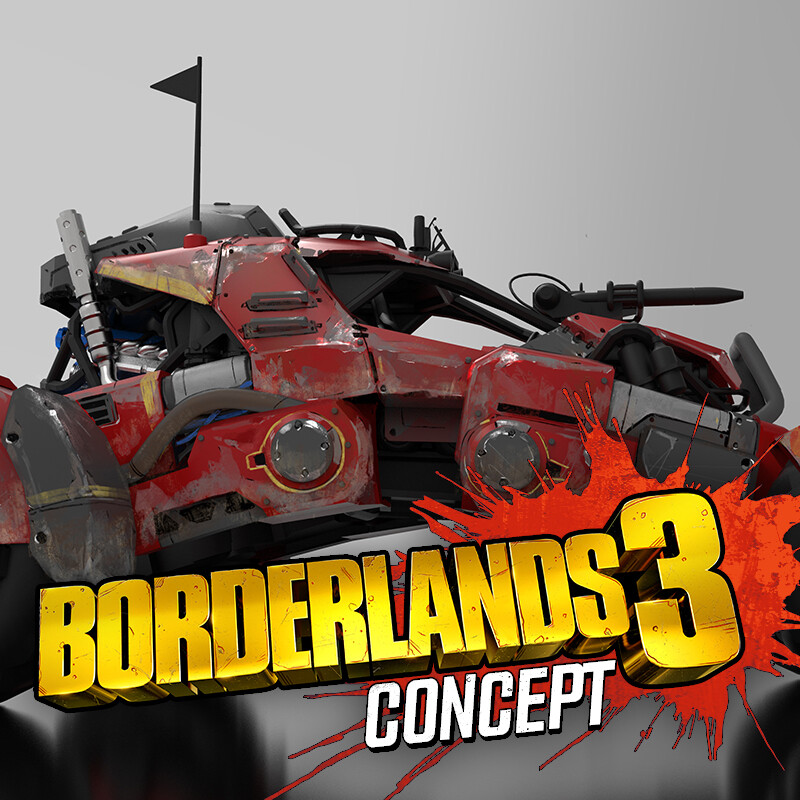 ArtStation - Borderlands 3-Outrunner