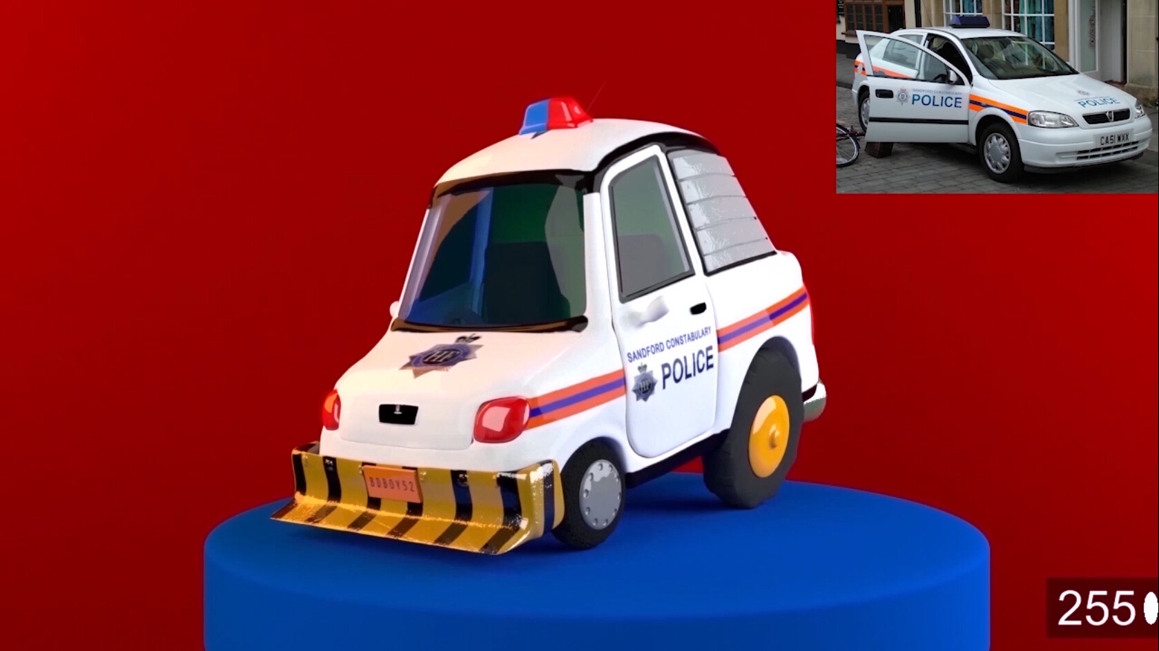 ArtStation - Hot Fuzz Cartoon Car