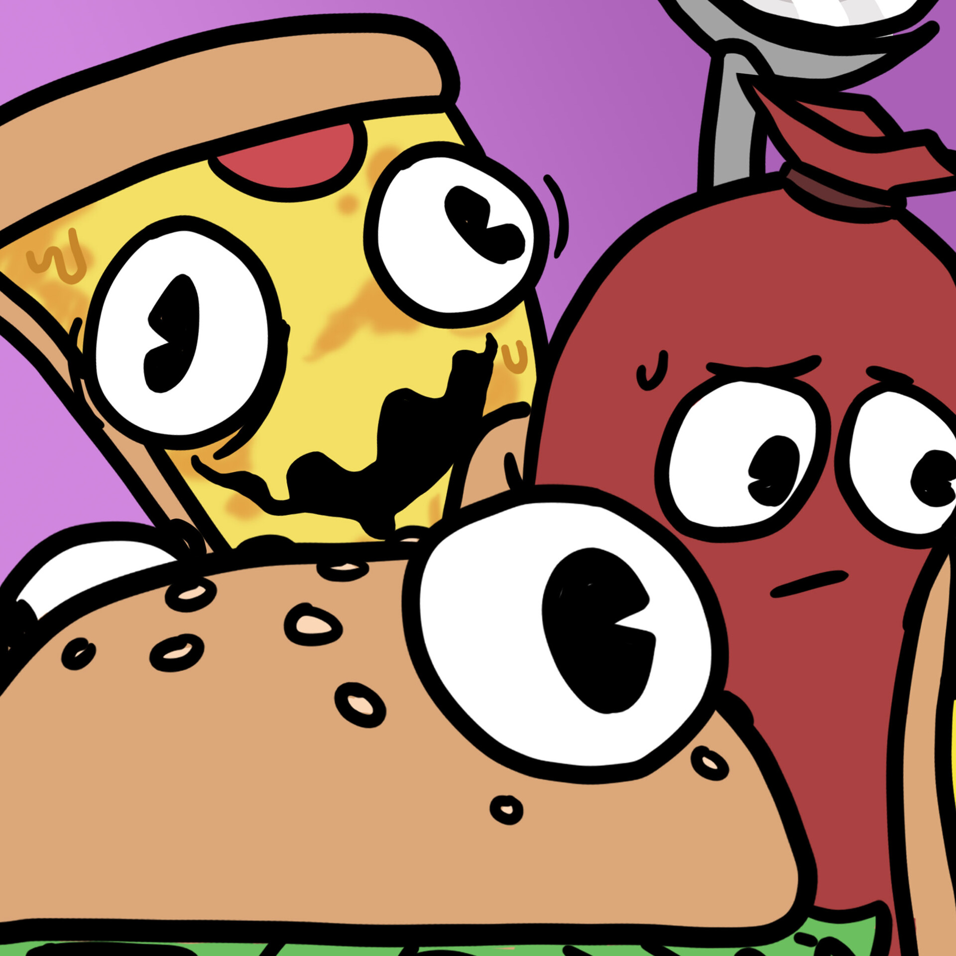 ArtStation - Animated food sprites