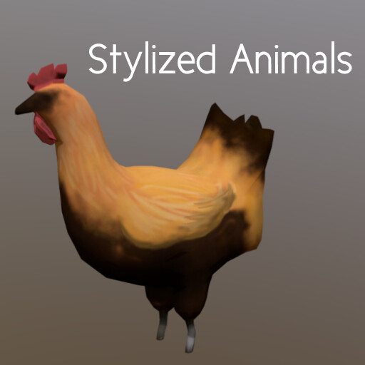 ArtStation - Stylized animals.