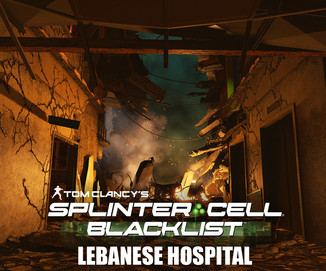 ArtStation - Splinter Cell Blacklist - SPY VS MERC - Lebanese Hospital