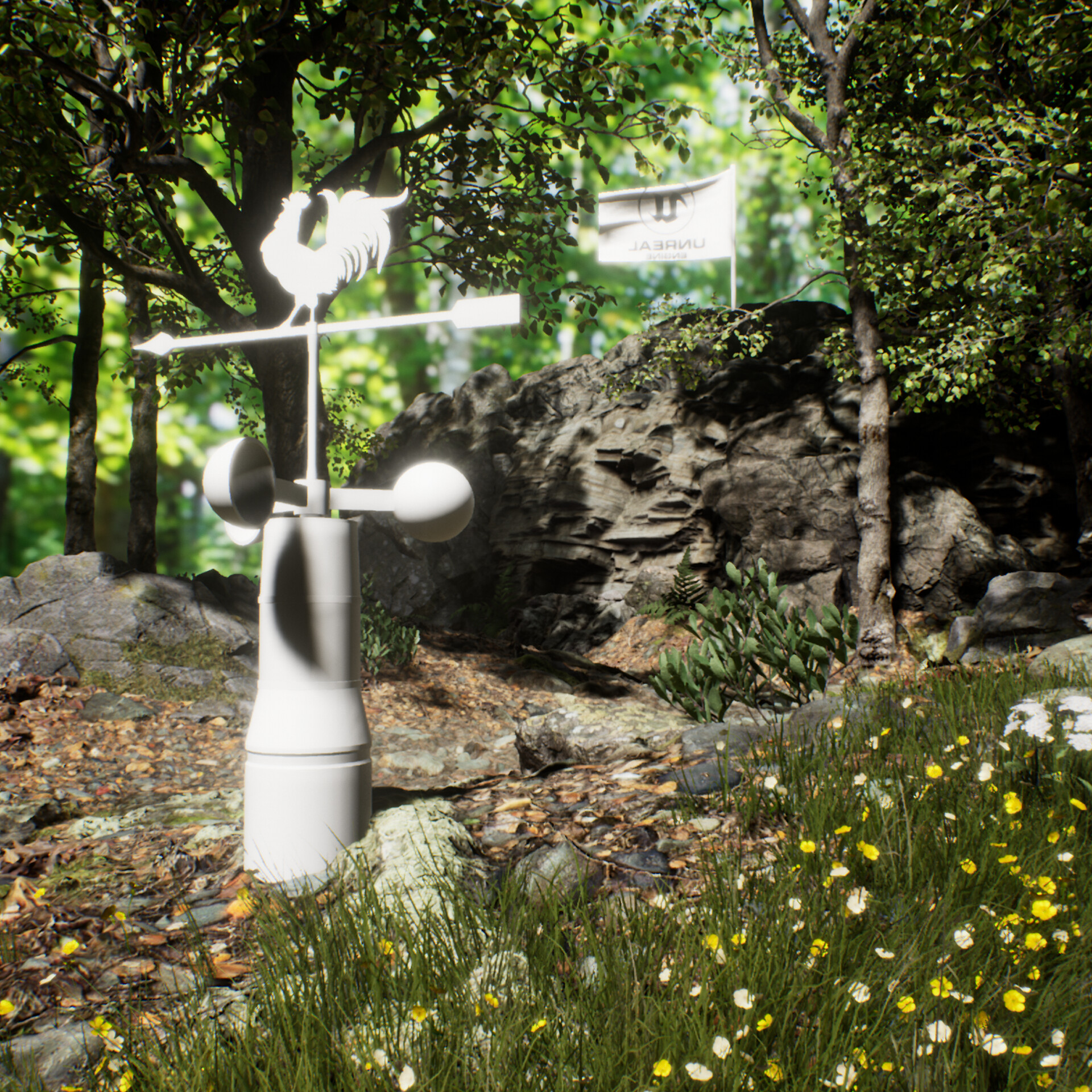 ArtStation - UE4 Simple Cloth Sim + WindManager