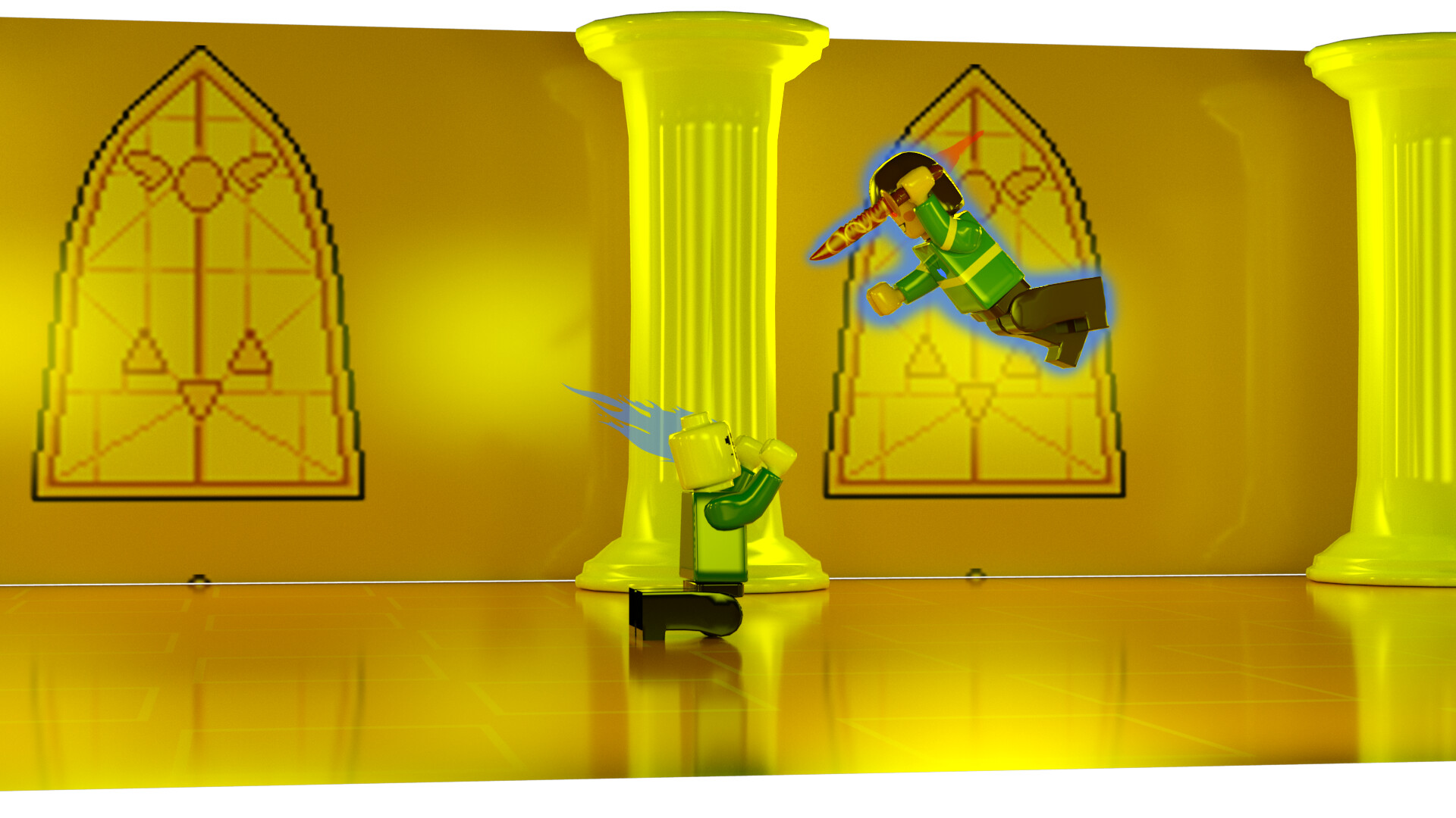 ArtStation - Chara vs Sans en el ultimo pasillo | UNDERTALE