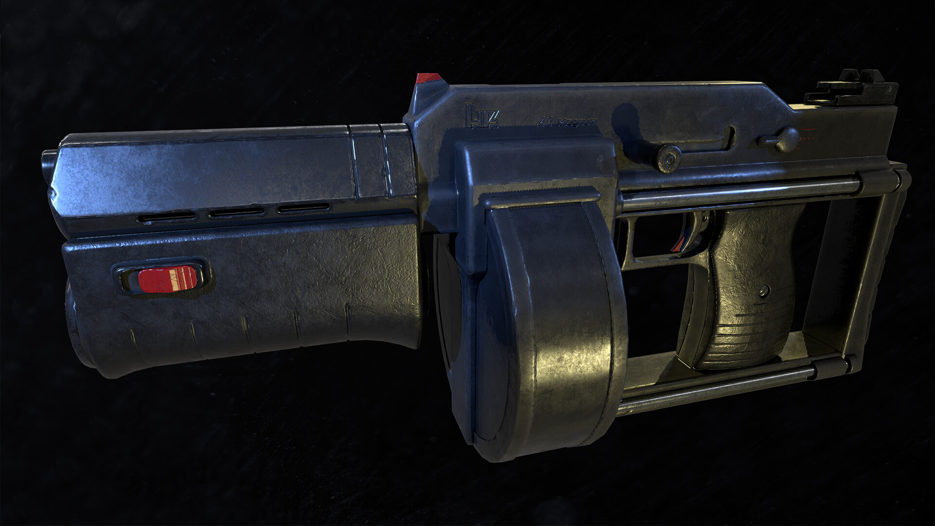 ArtStation - H&K .44 Magnum Sub-machinegun