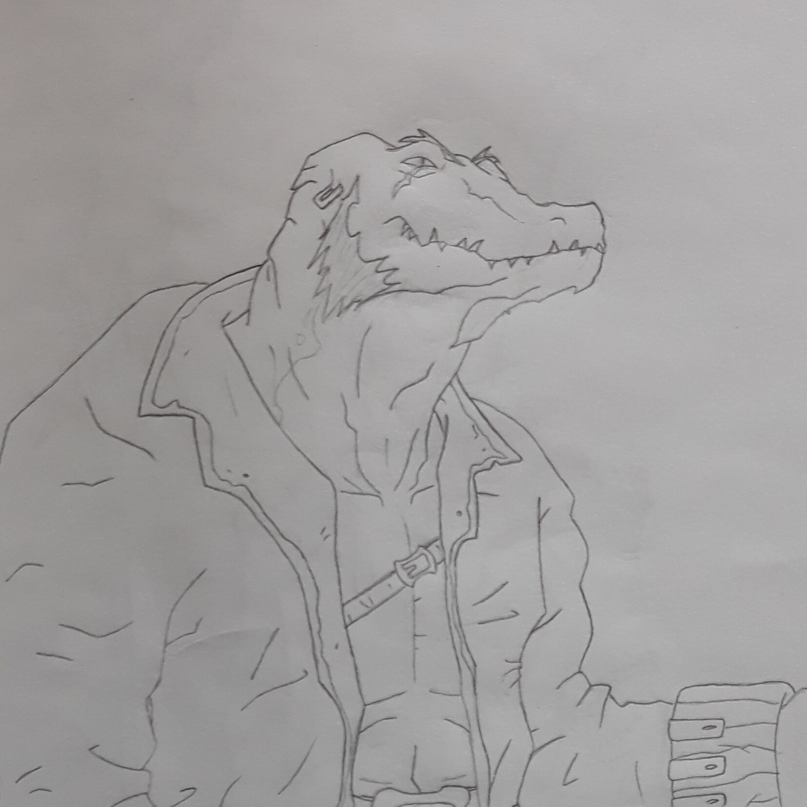 ArtStation - Crocodile pirate