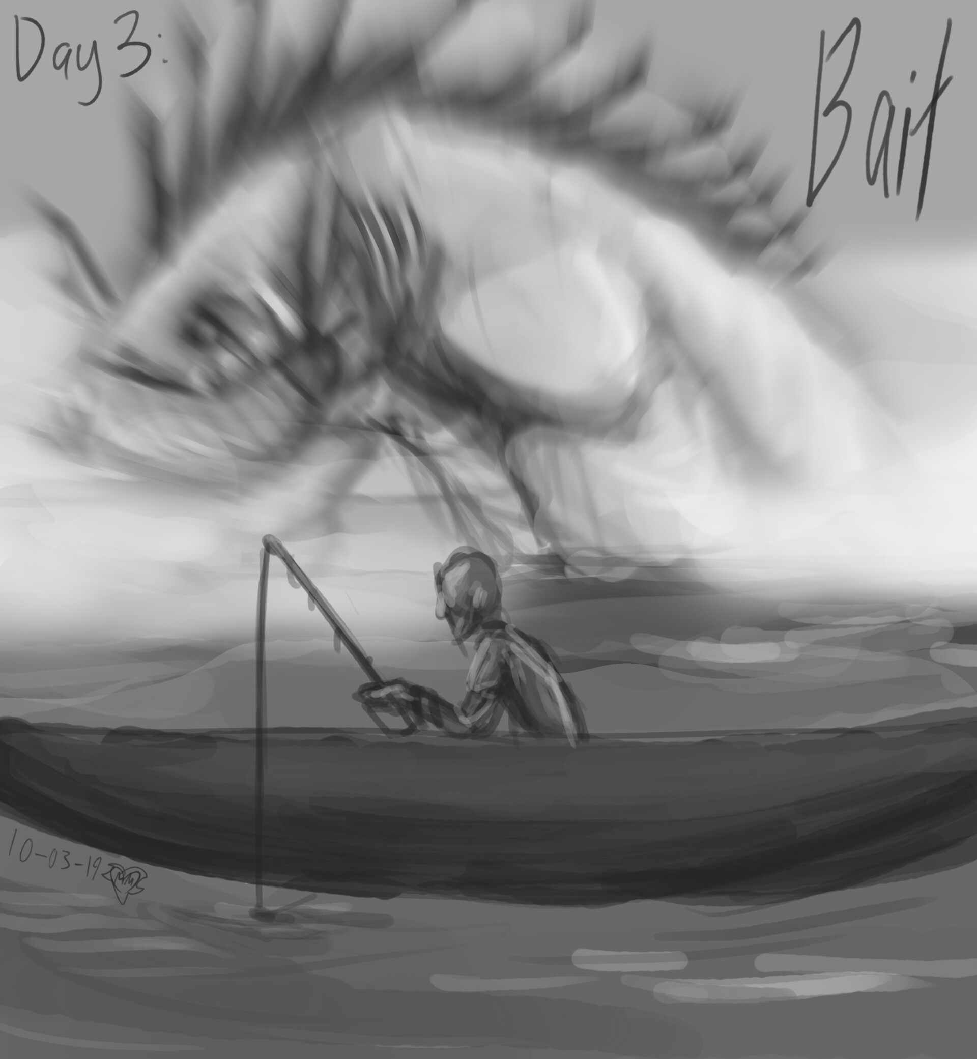 ArtStation - Inktober 03 Bait