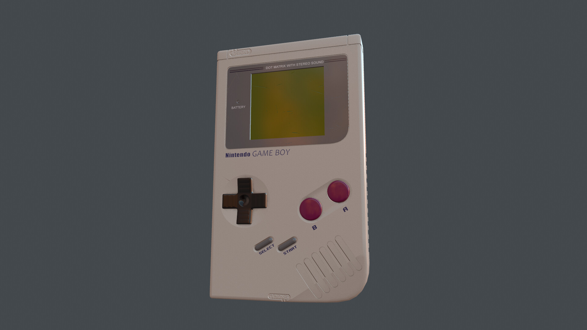 ArtStation - Substance Material - Gameboy