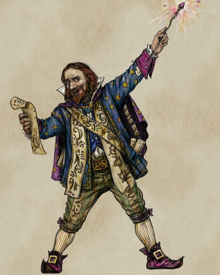 ArtStation - Magician, Character design