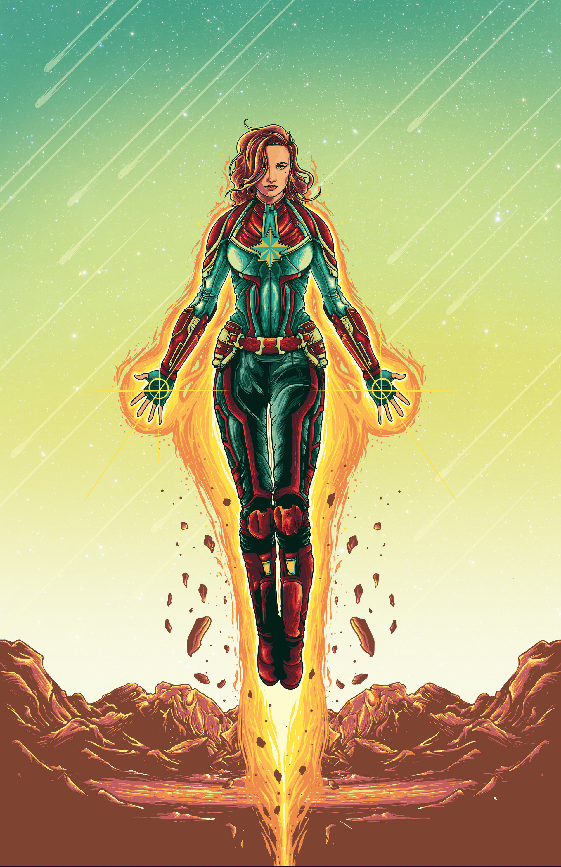 ArtStation - Captain Marvel