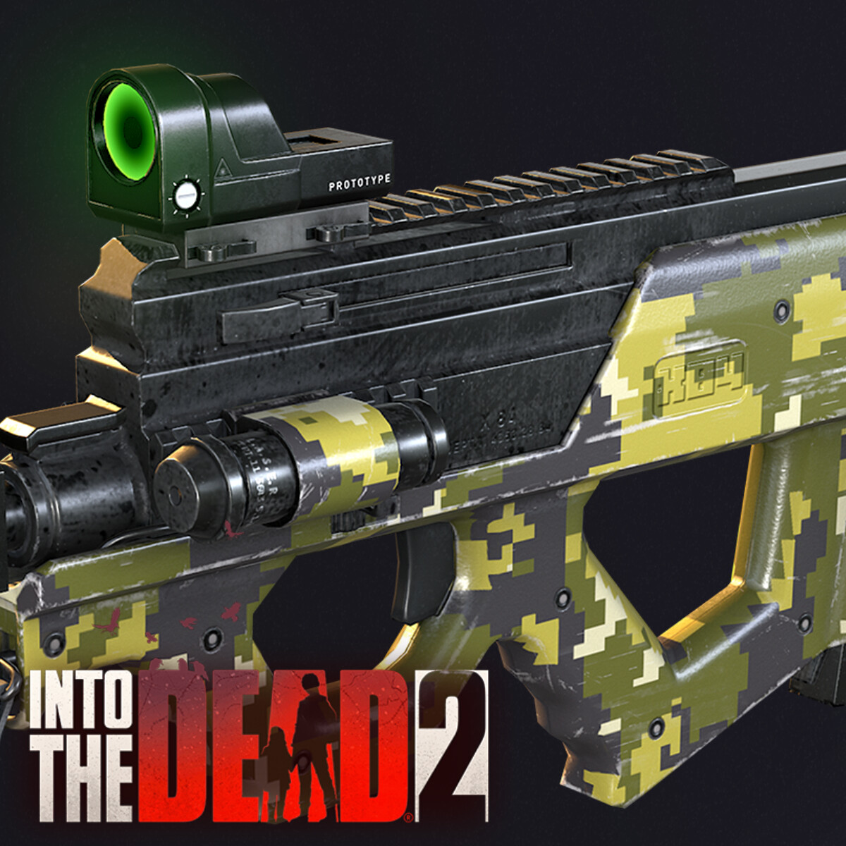 ArtStation - Into the Dead 2 - REDACTED - Stalker Skin