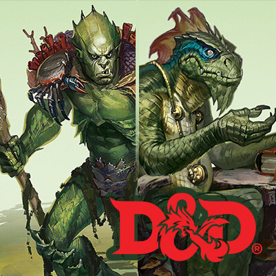 ArtStation - Two monsters for Ghosts of Saltmarsh D&D adventure