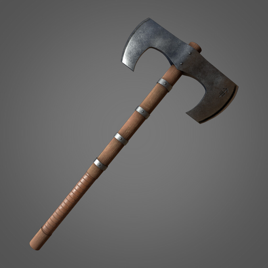 ArtStation - Viking Axe