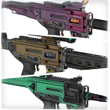 ArtStation - SMG design