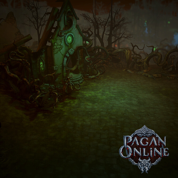 Bojan Spirovski - Pagan Online Environment Art #3 - Crypt Forest