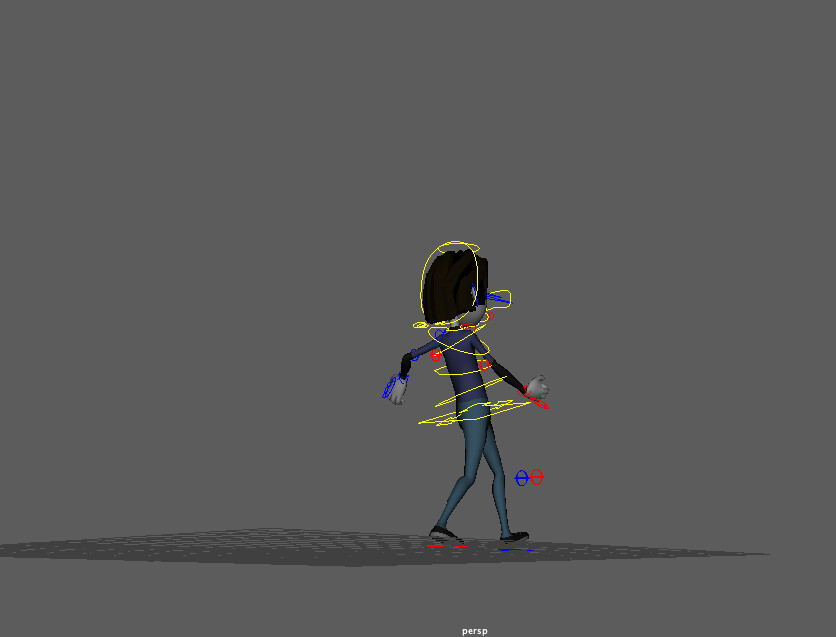 ArtStation - You thought this was going to be Maya walking animation ...