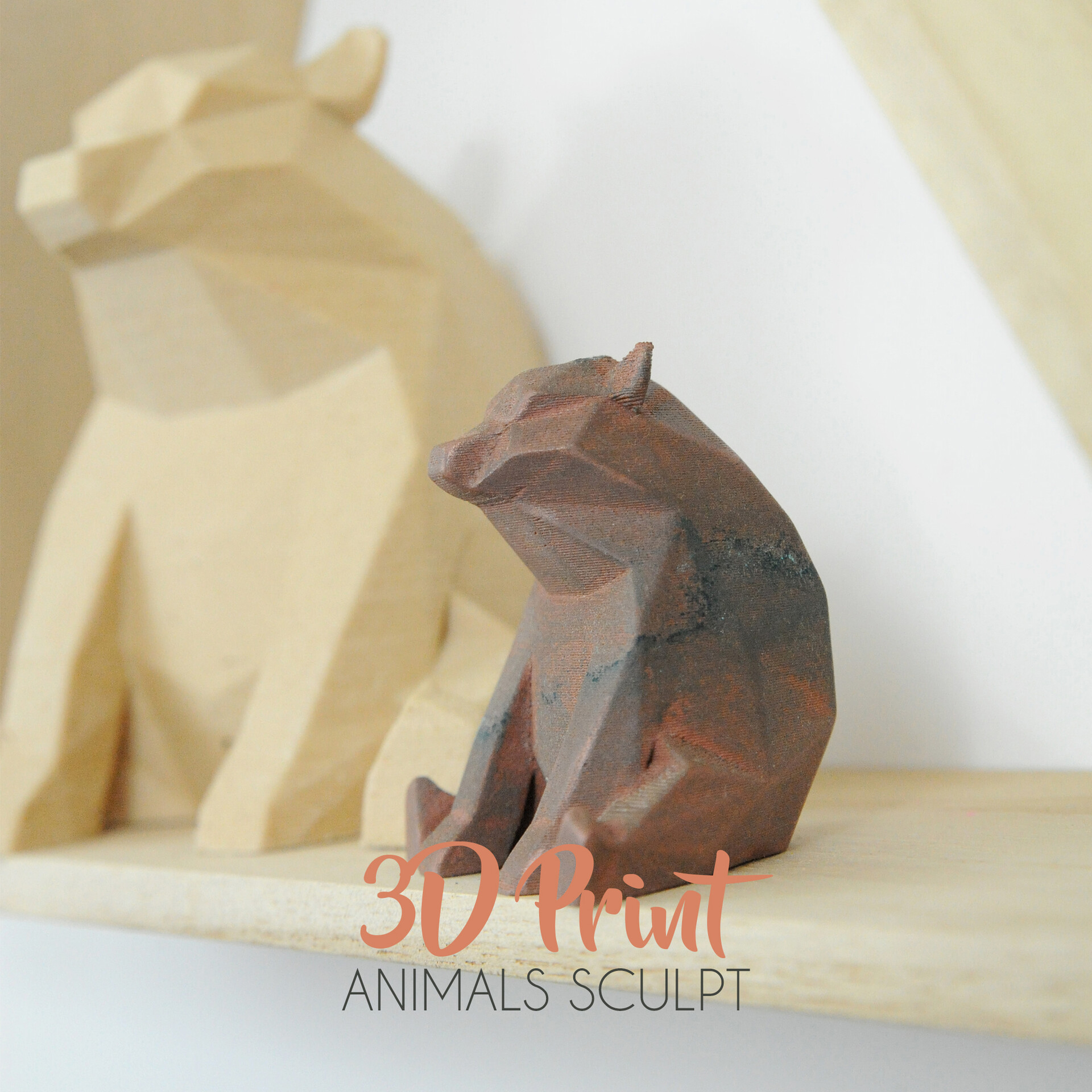 ArtStation - Animals Sculpt - 3D Print