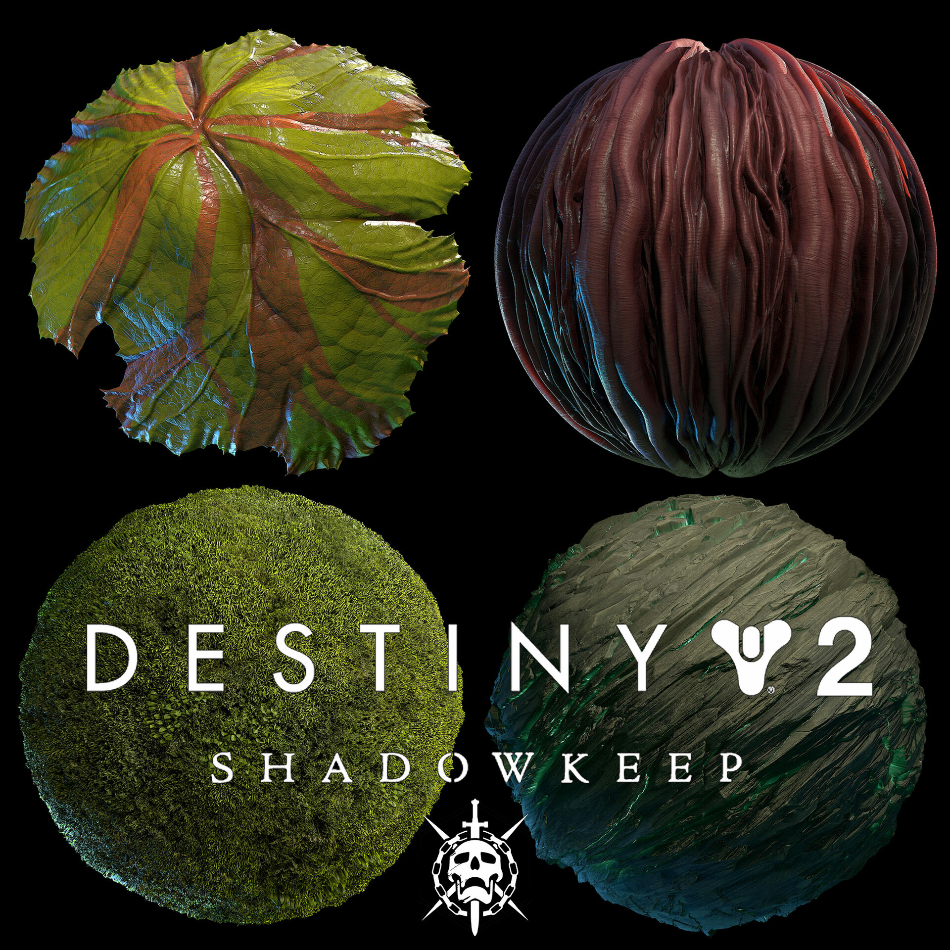 ArtStation - Destiny 2: Shadowkeep Black Garden Palette