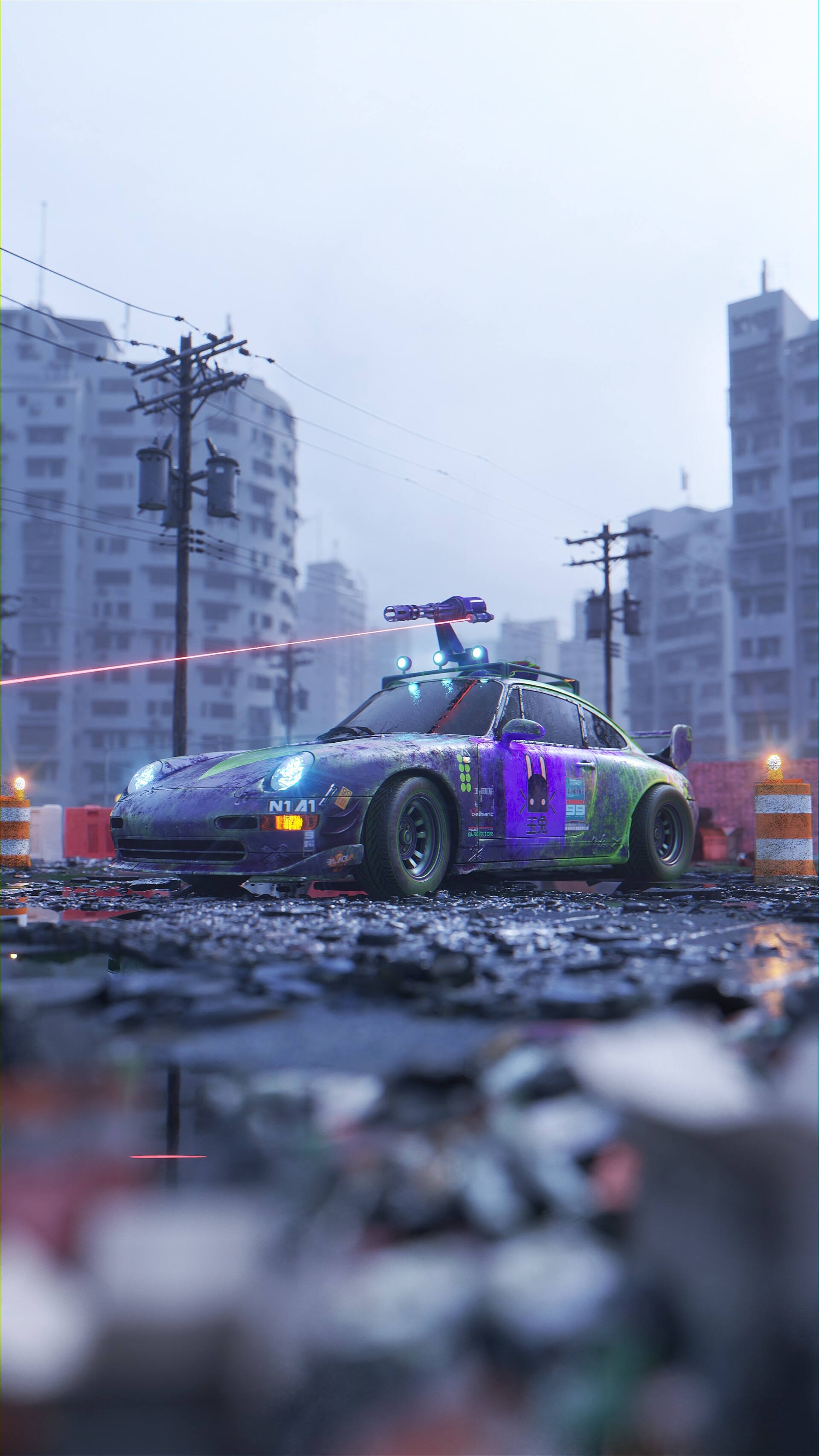 ArtStation - Porsche 911