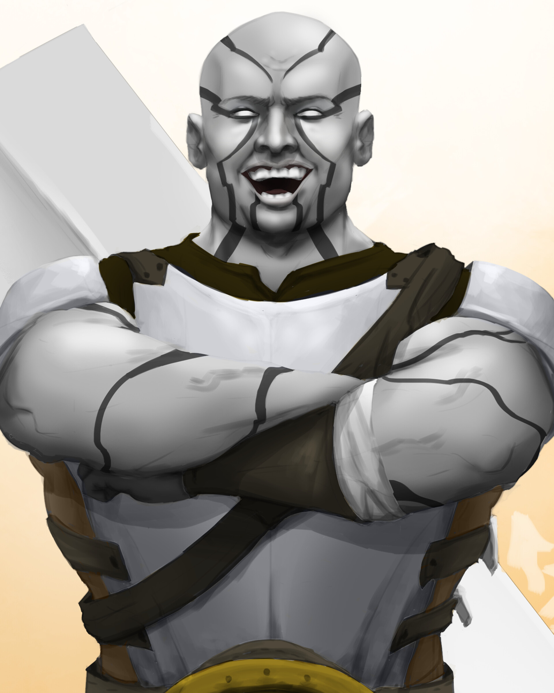 ArtStation - Joyful Goliath Berserker Barbarian