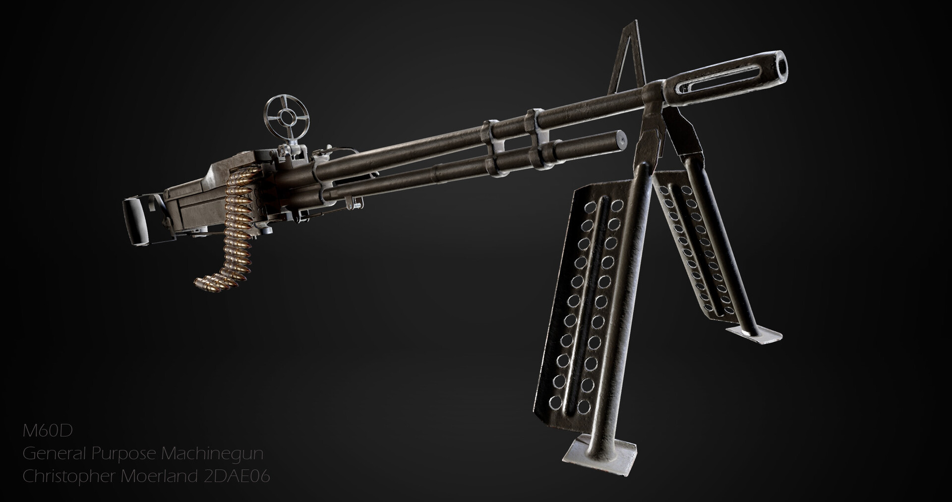 Chris Moerland - M60D MachineGun