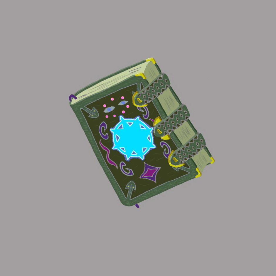 ArtStation - Spell Book