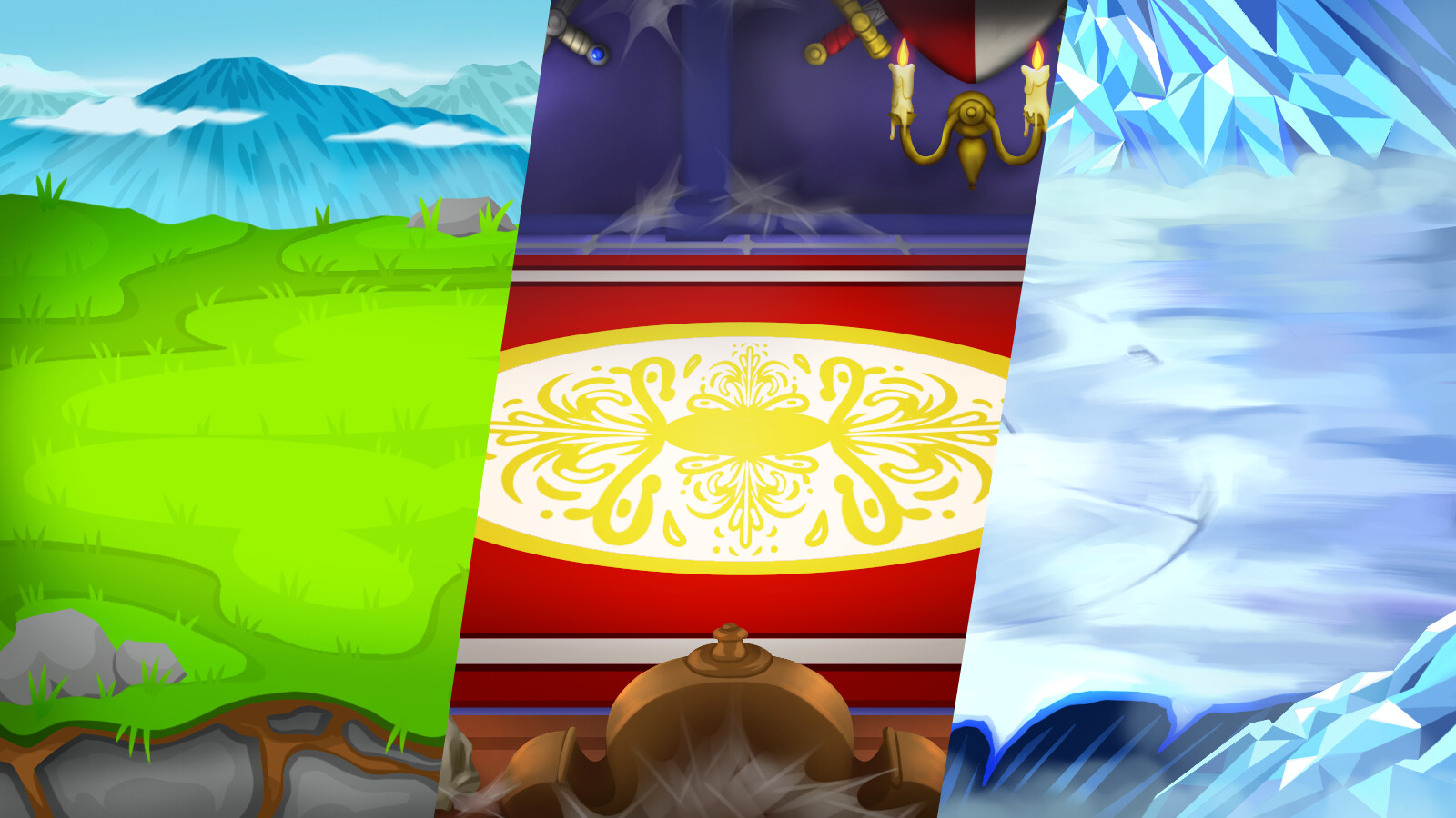 ArtStation - Backgrounds/Environments for idle game