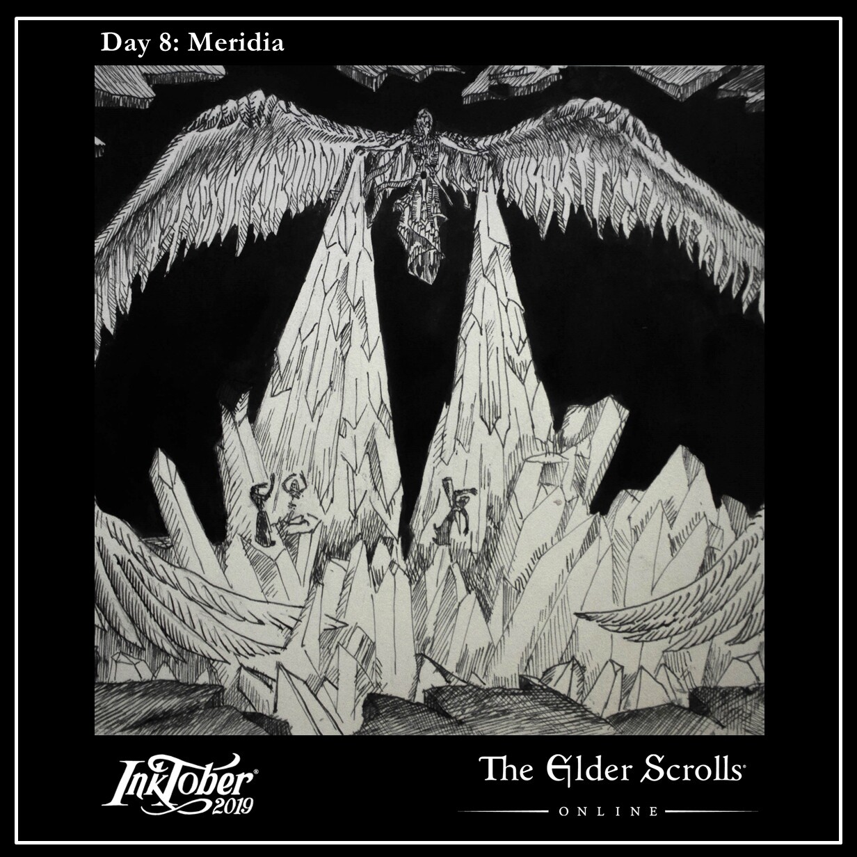 ArtStation - Inktober2019 - Day 8: Meridia