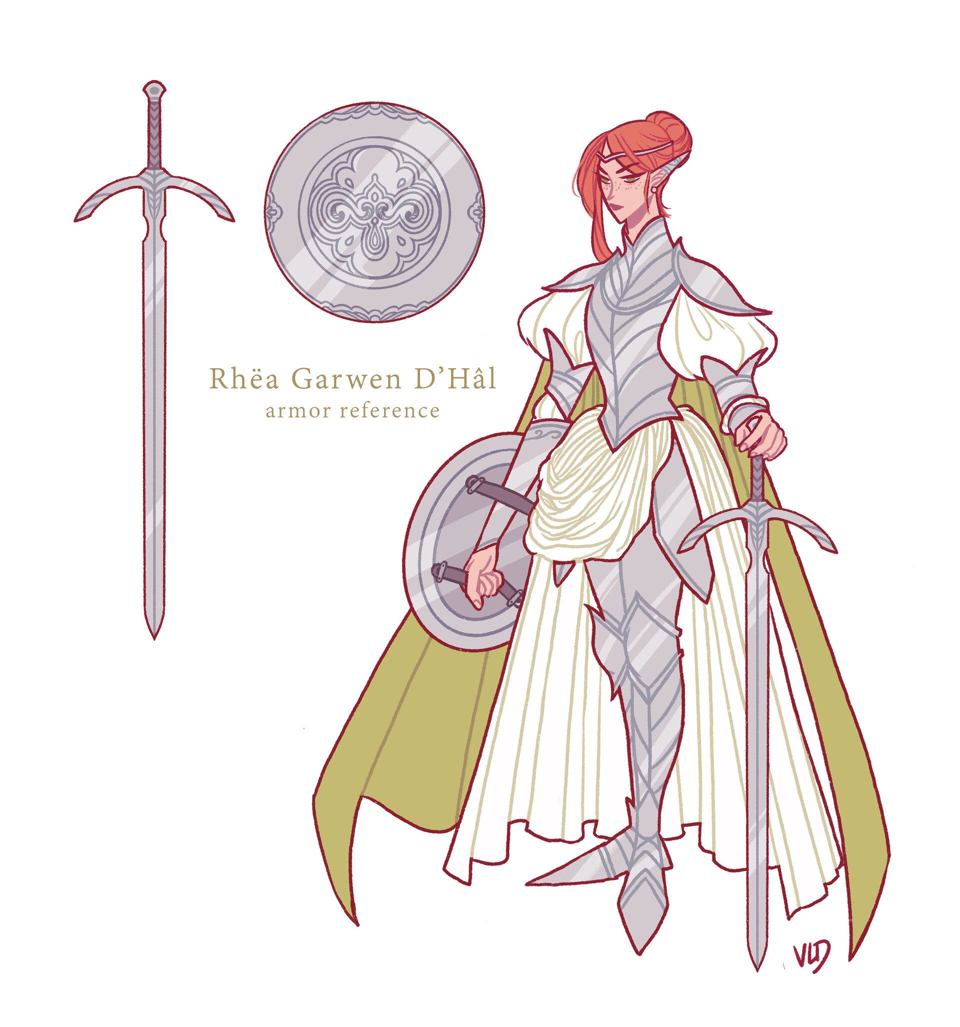ArtStation - Rhëa Garwen D'Hâl - Armor Design