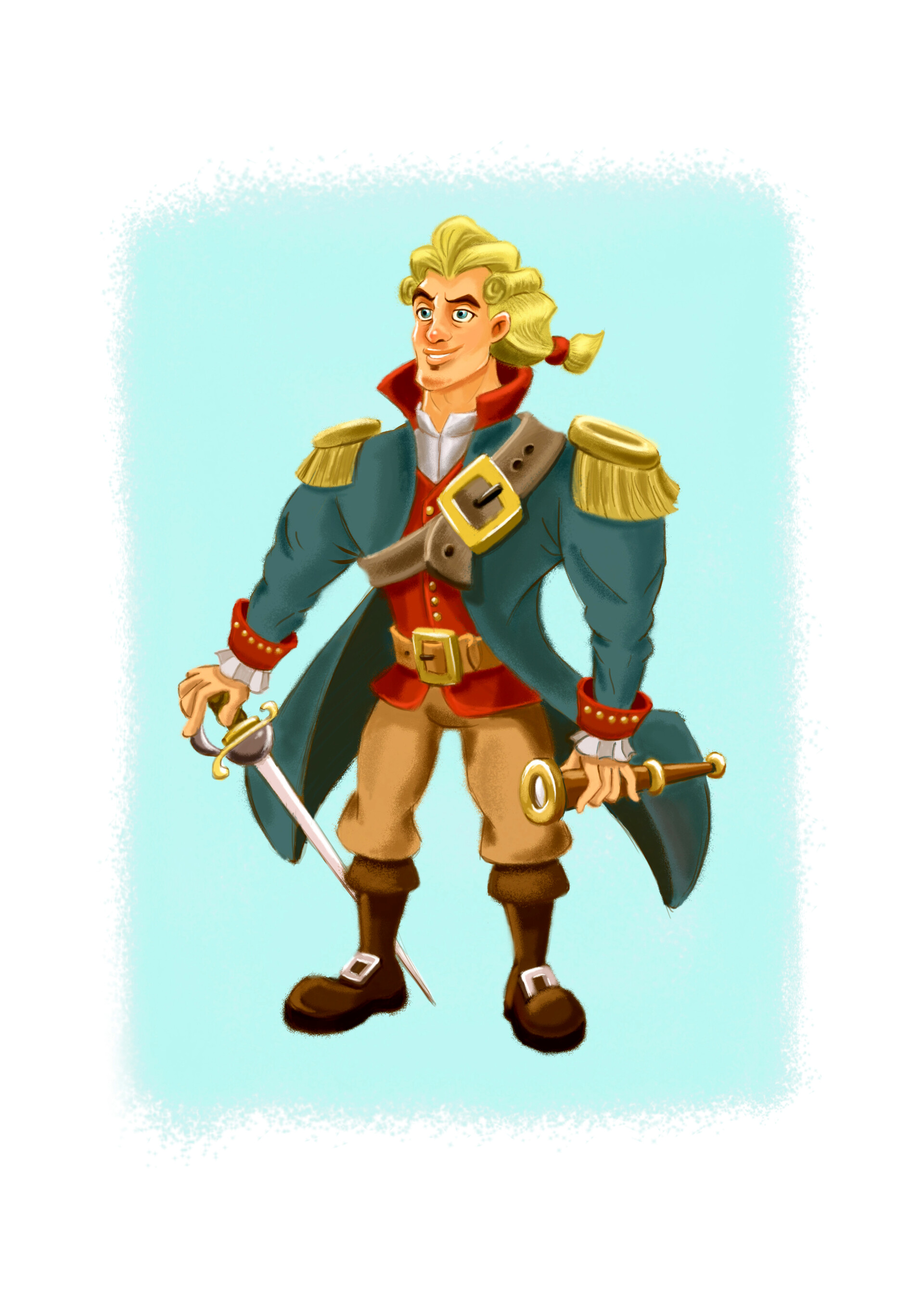 ArtStation - "The British Sailor" character concept