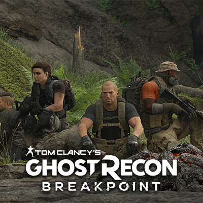 ArtStation - Bivouac - High Cliffs Biome - Ghost Recon Breakpoint