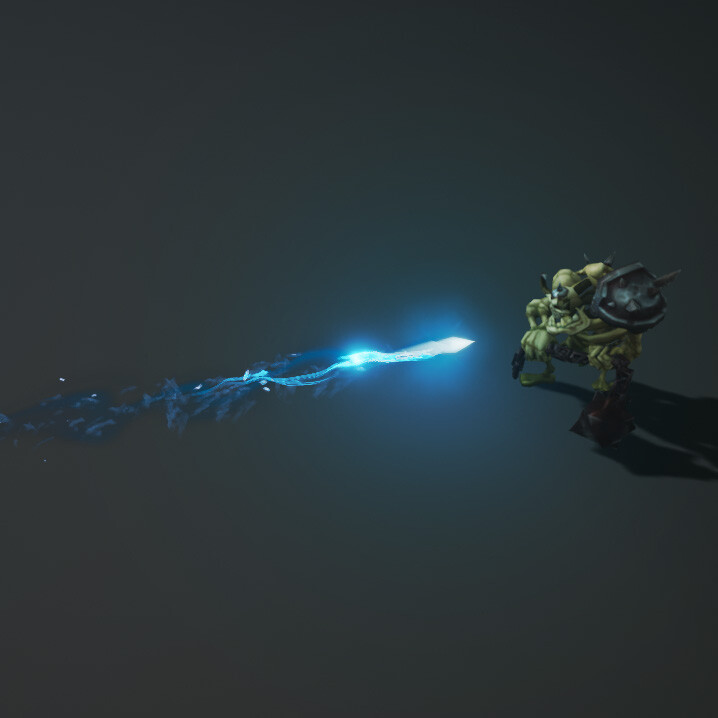 ArtStation - Frost Projectile UE4