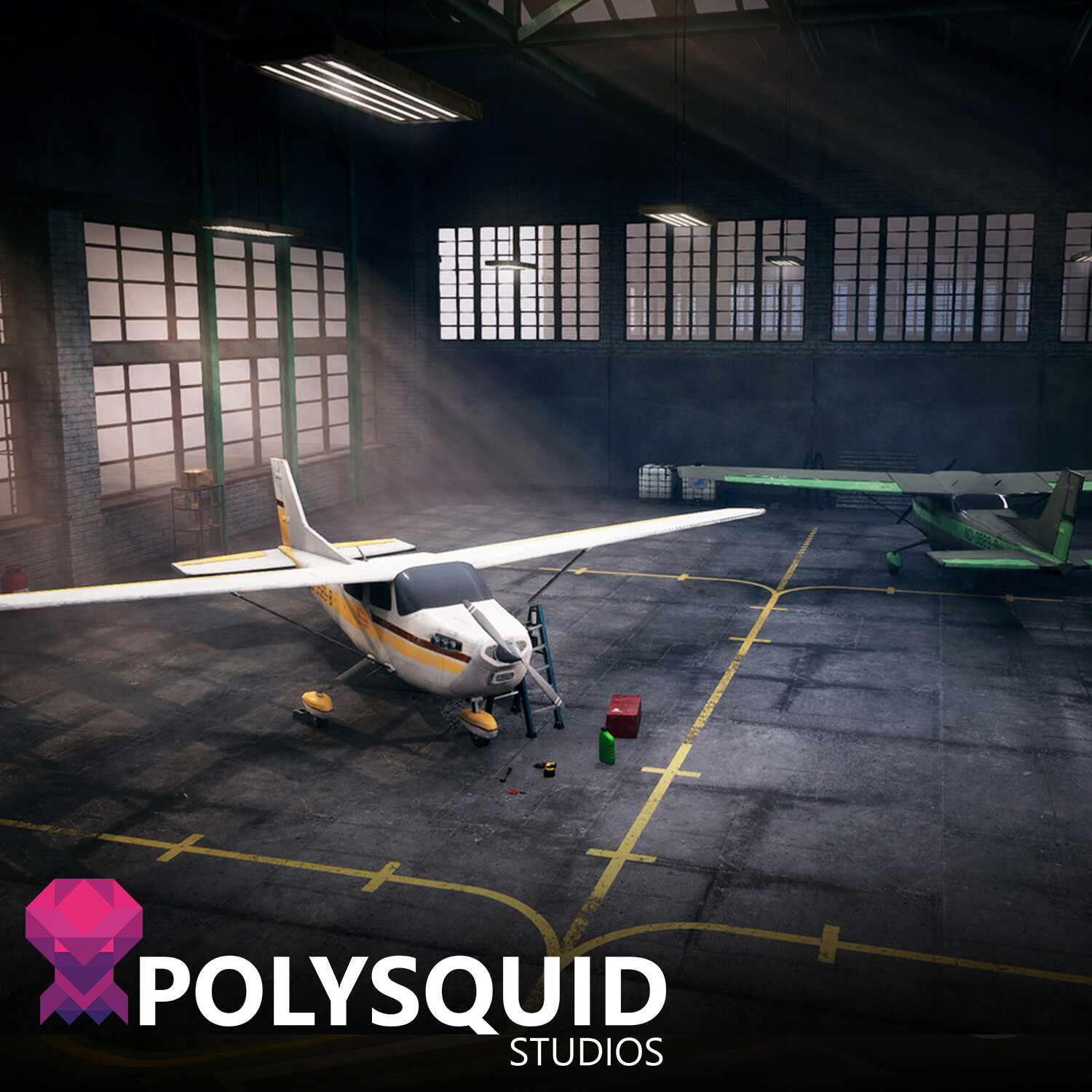 ArtStation - Airplane Hangar - Unreal Engine
