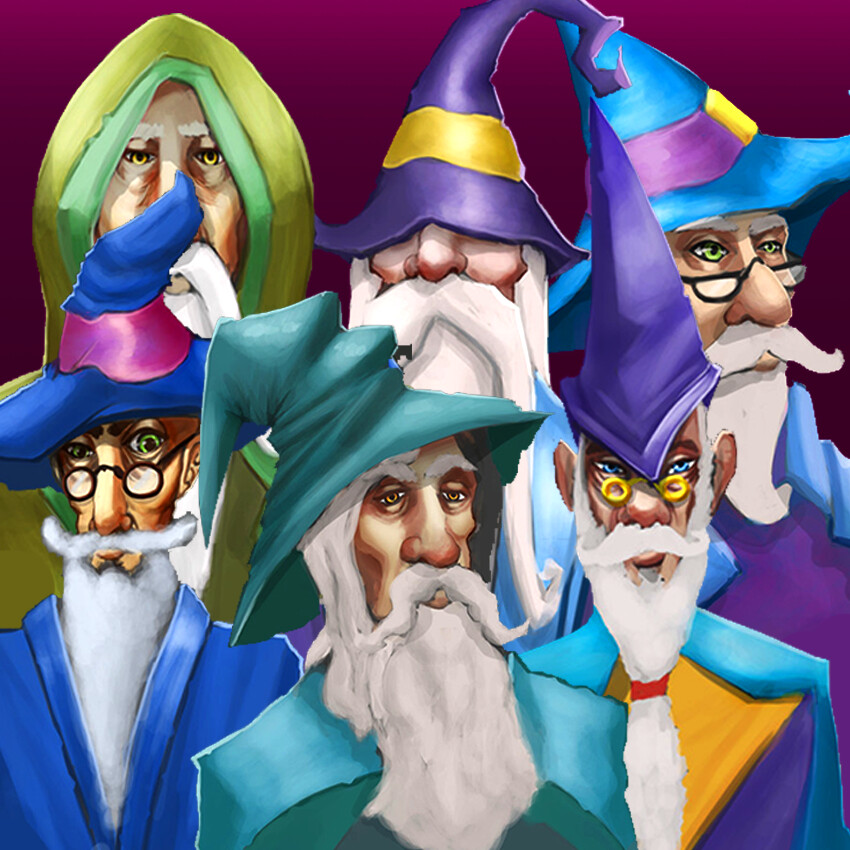 ArtStation - Lucky wizard concept art