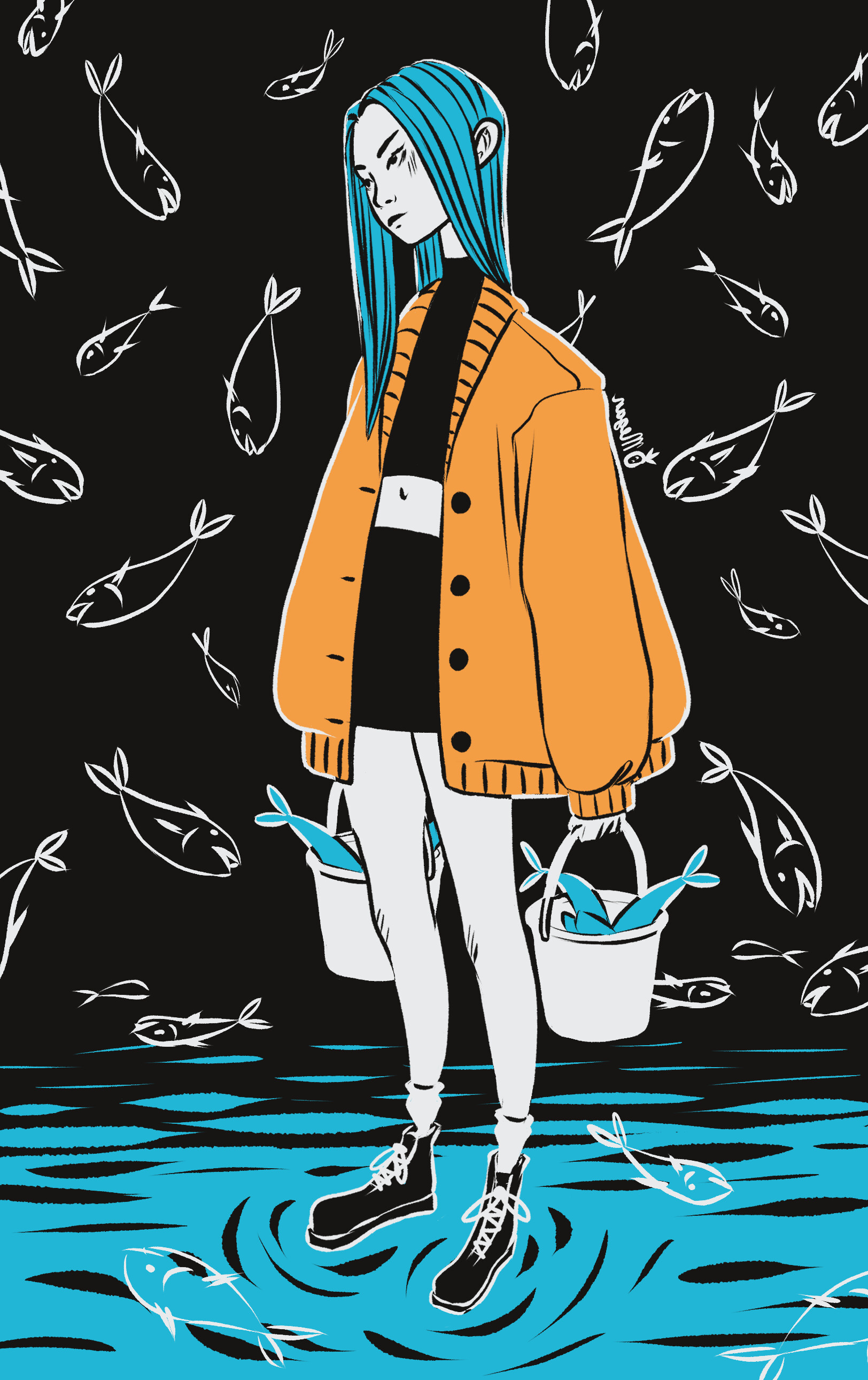 ArtStation - Fish Girl