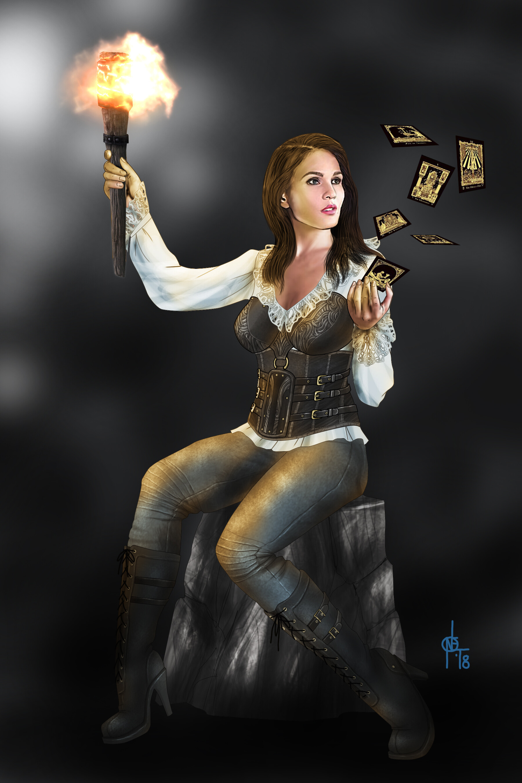 ArtStation - Steam Punk Witch 4