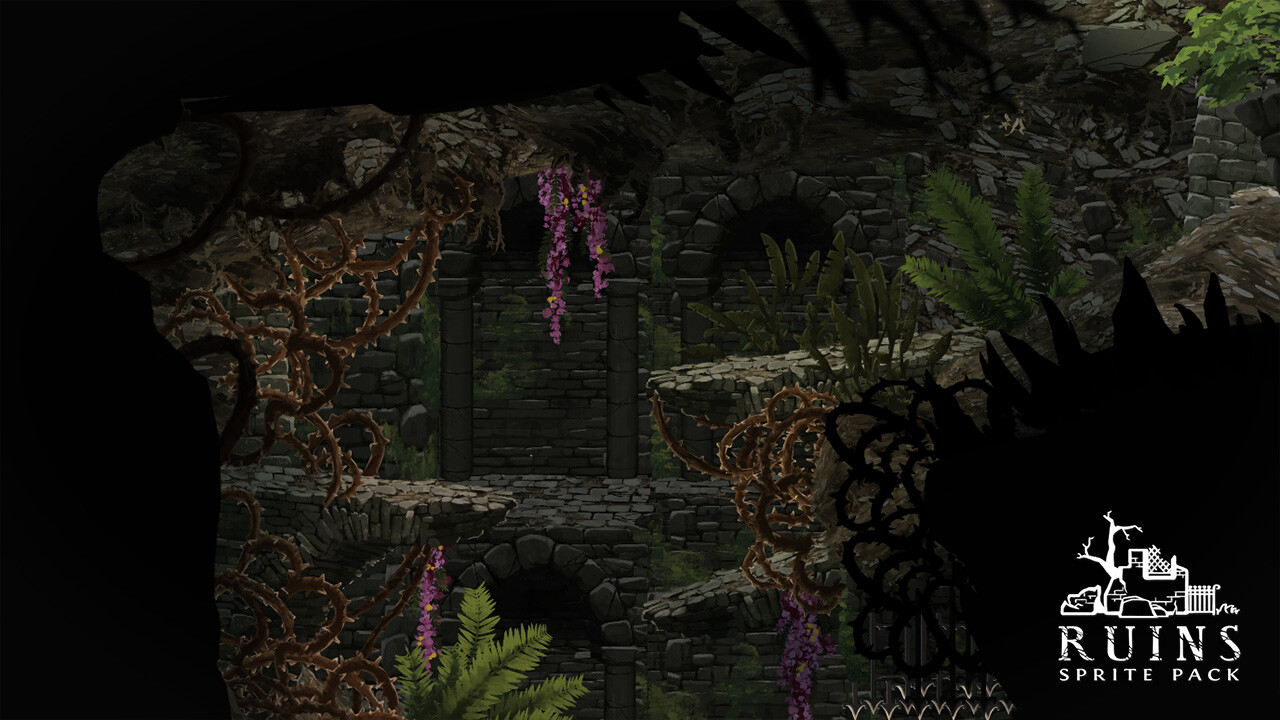 ArtStation - Ruins Sprite Pack