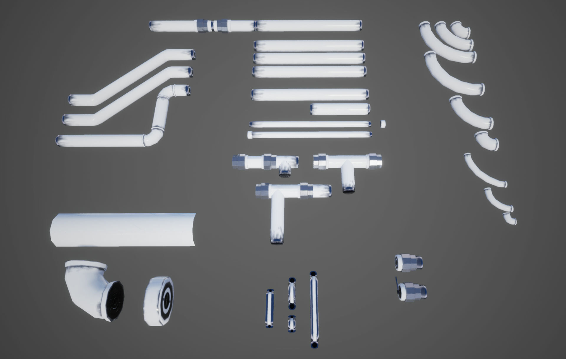 ArtStation - Modular pipe set