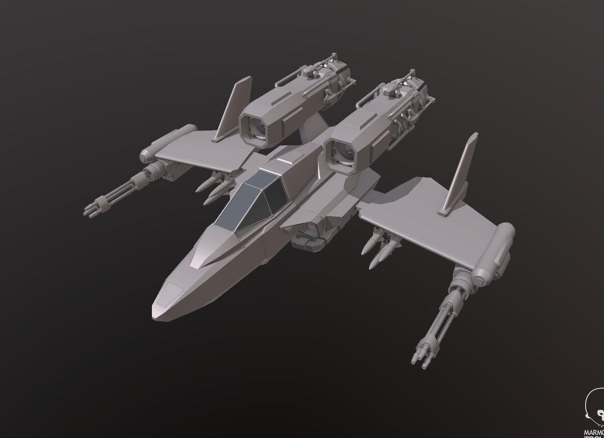 ArtStation - Fighter Concept