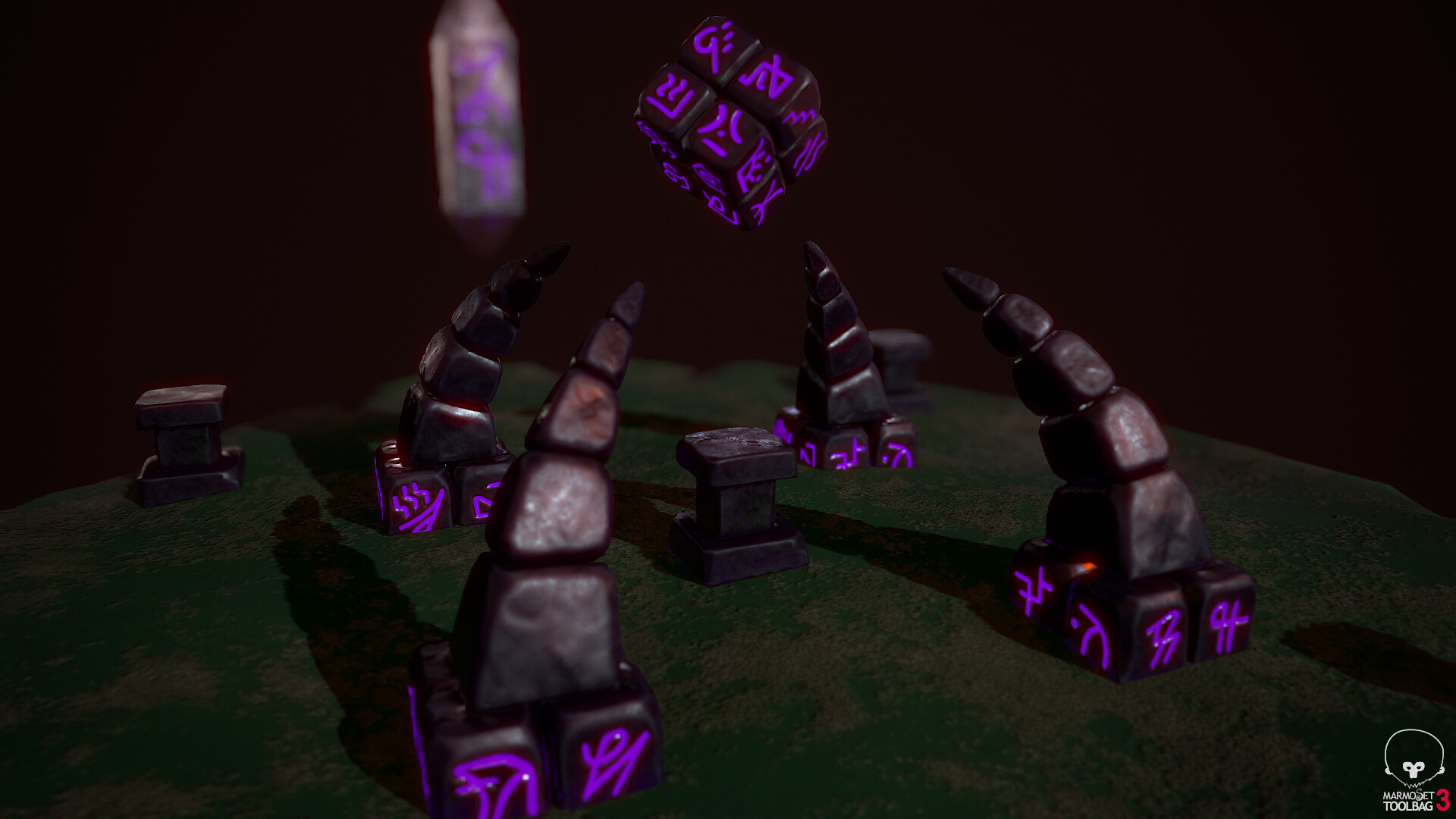 ArtStation - Infusion Altar - Stylized Study