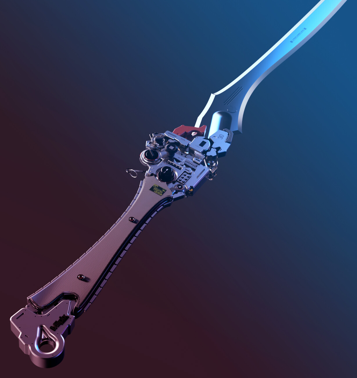 ArtStation - Vibroblade (Short)