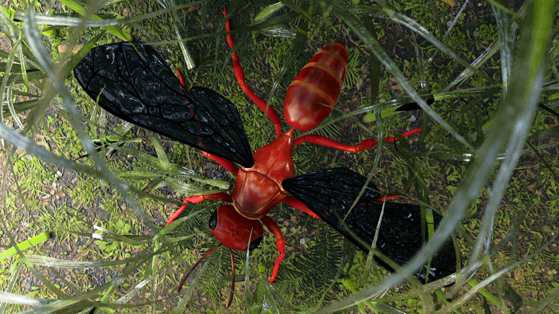 ArtStation - Red Wasp