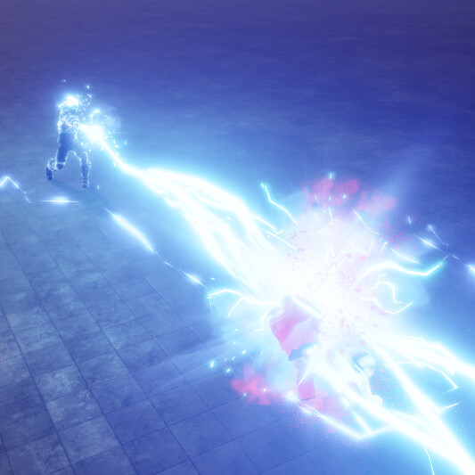 ArtStation - Electroman_fight(UE4)