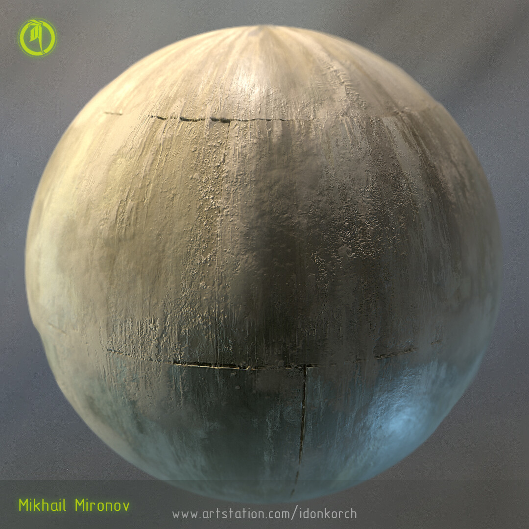 ArtStation - material practice "wall"