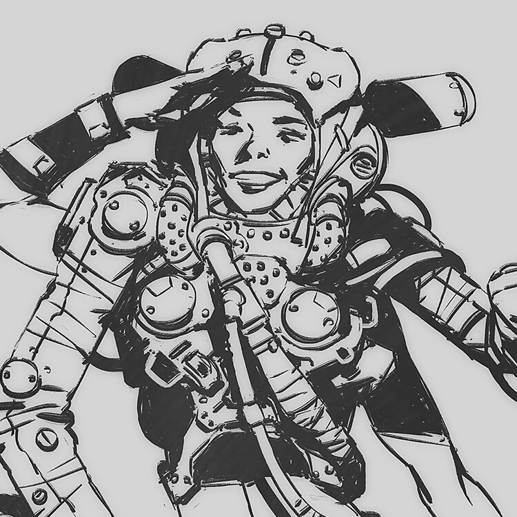 ArtStation - #inktober2019 - week02