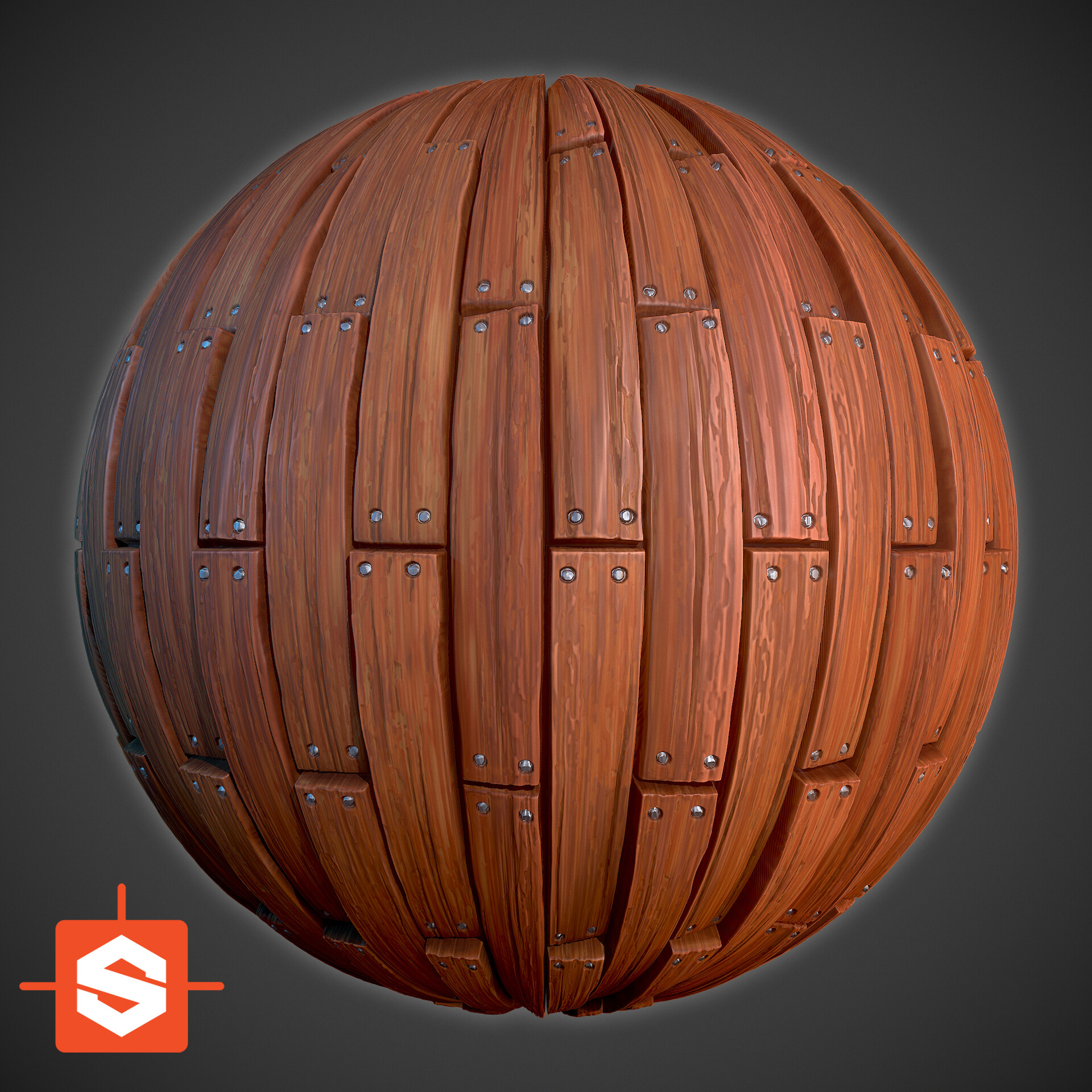 ArtStation - Stylized Wood Planks