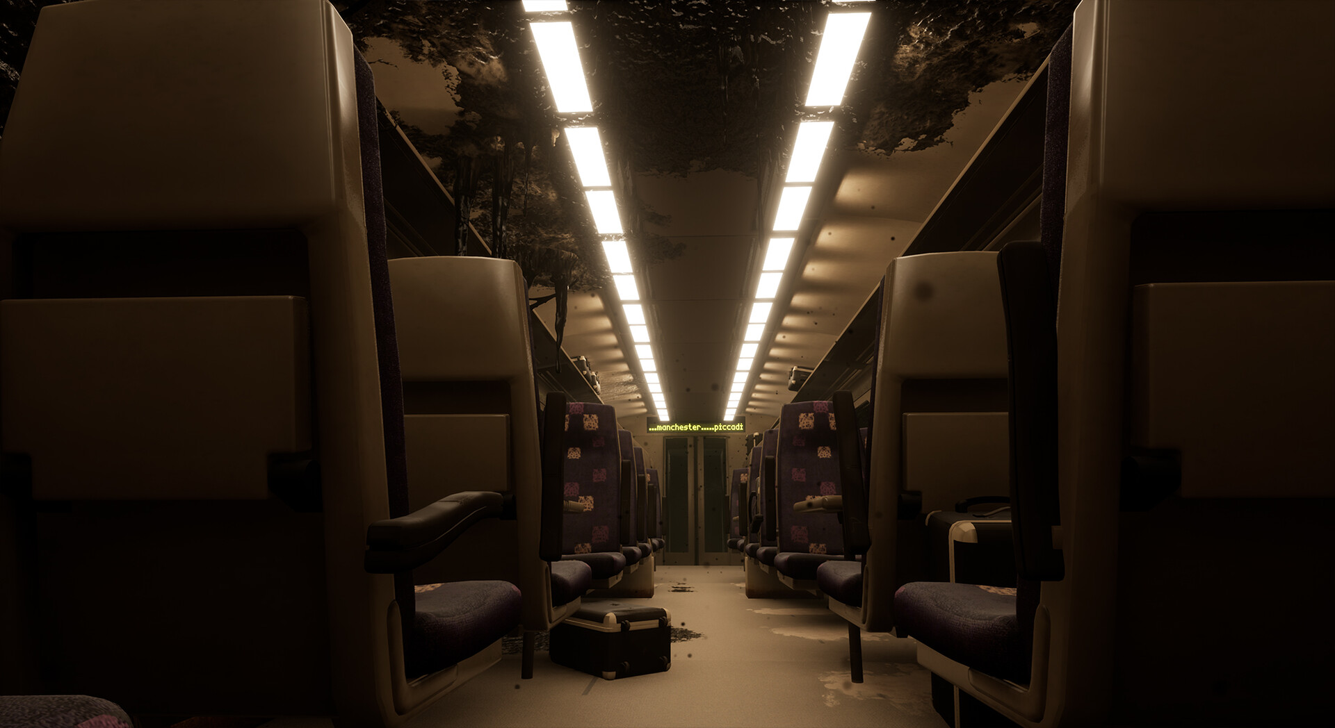 ArtStation - Northern Rail - Train Interior