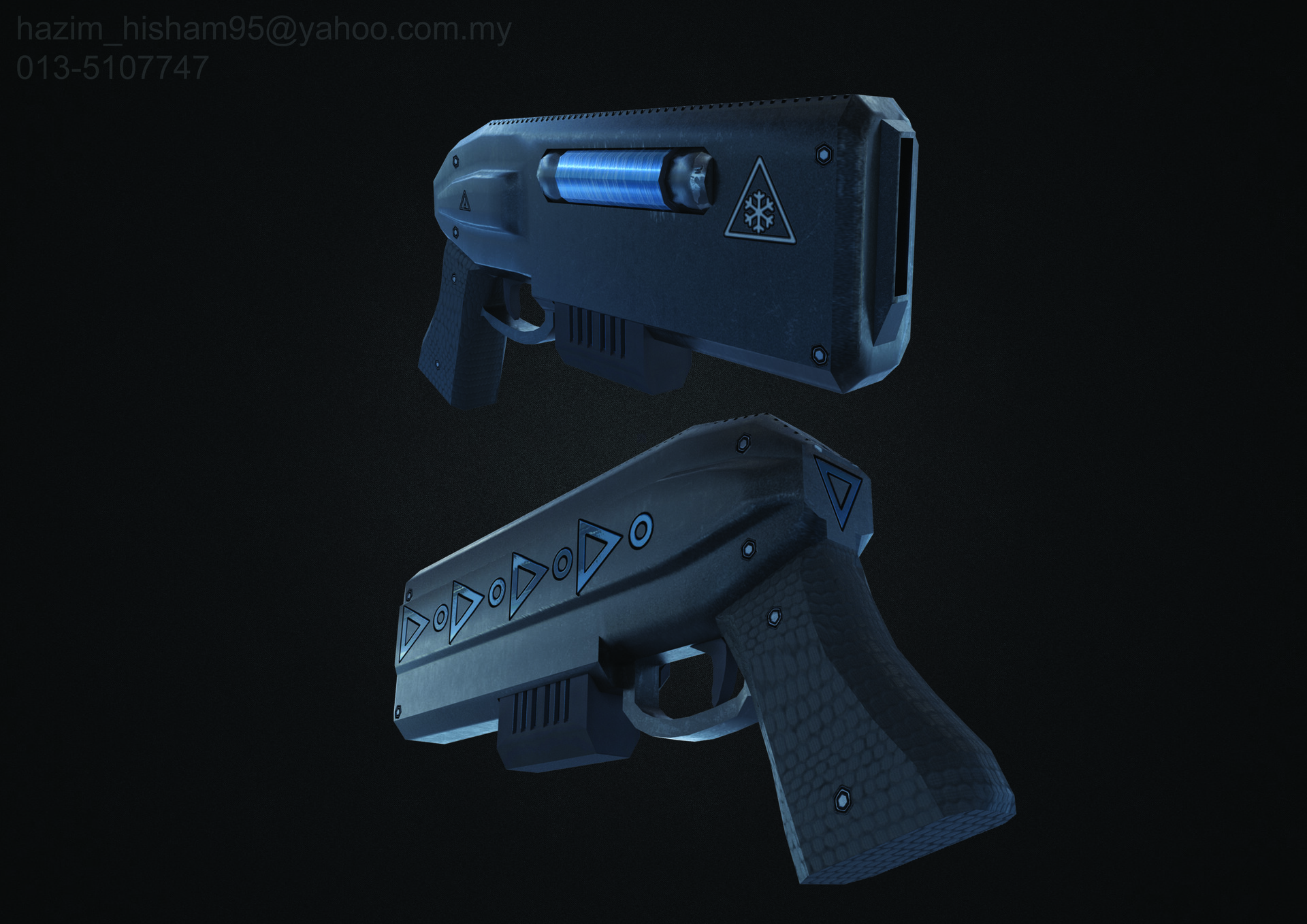 ArtStation - P70 Blaster