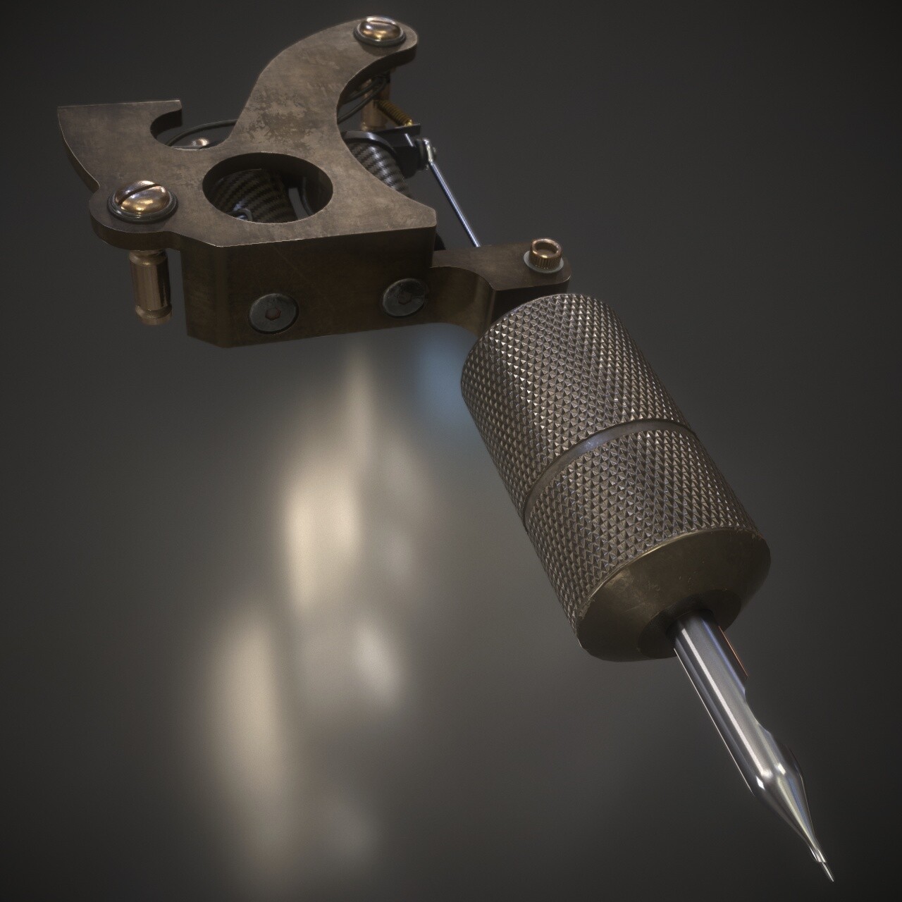 ArtStation - Tattoo Machine (Variants)