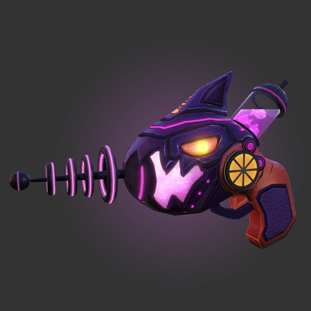 ArtStation - GloPiraha Ray Gun