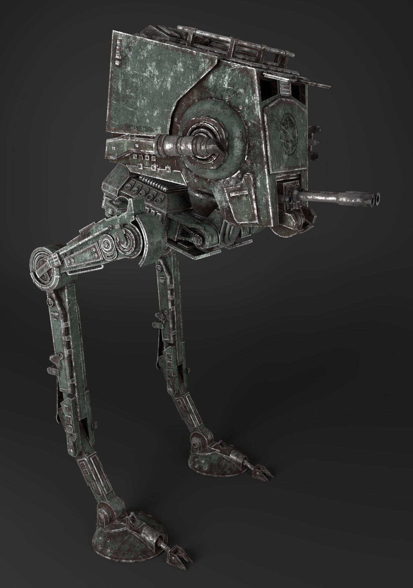 ArtStation - STAR WARS AT-ST Walker